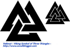 Valknut – Viking Symbol of Three Interlocking Triangles